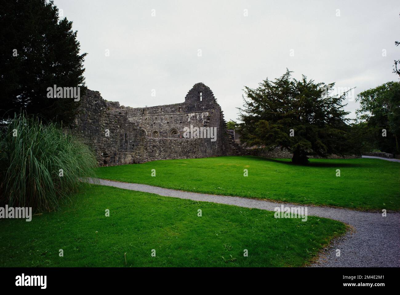 The Cong Abbey in the region of Galway, Ireland Stock Photo - Alamy