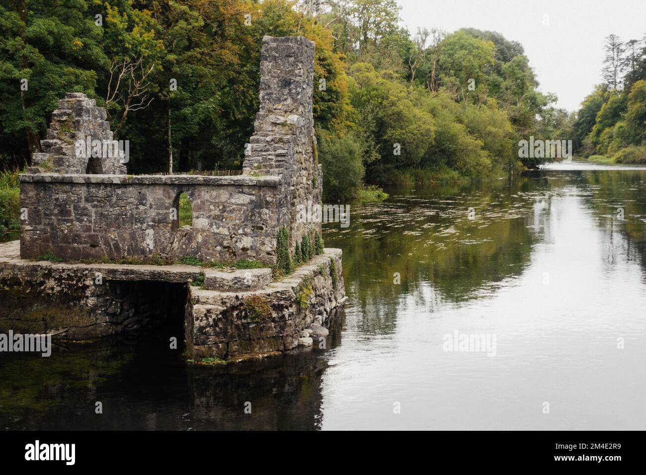 The Cong Abbey in the region of Galway, Ireland Stock Photo - Alamy