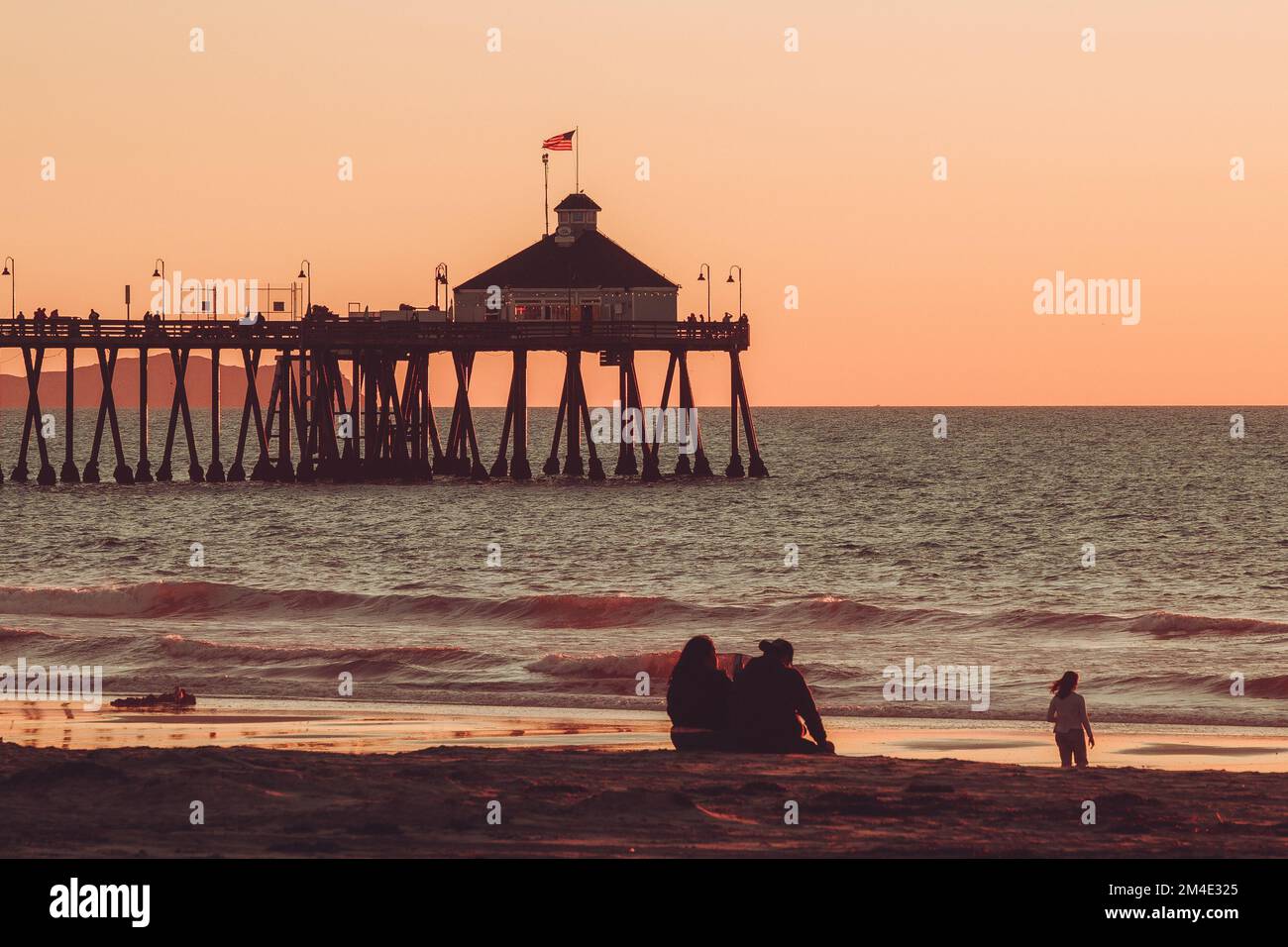 Imperial Beach Pier, San Diego California Stock Photo - Alamy
