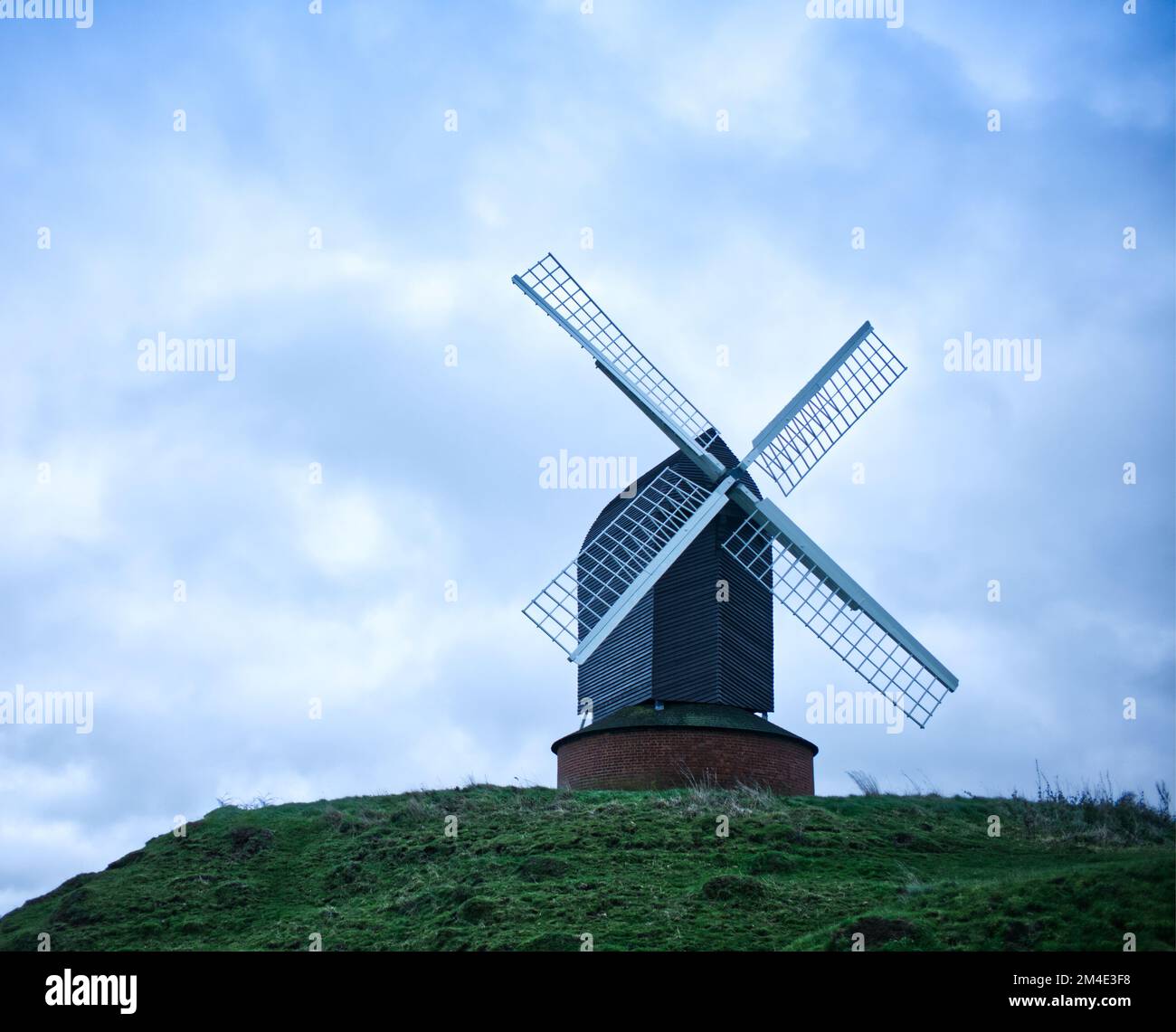 Brill Windmill, a Post Mill at Brill Hill on the border of ...