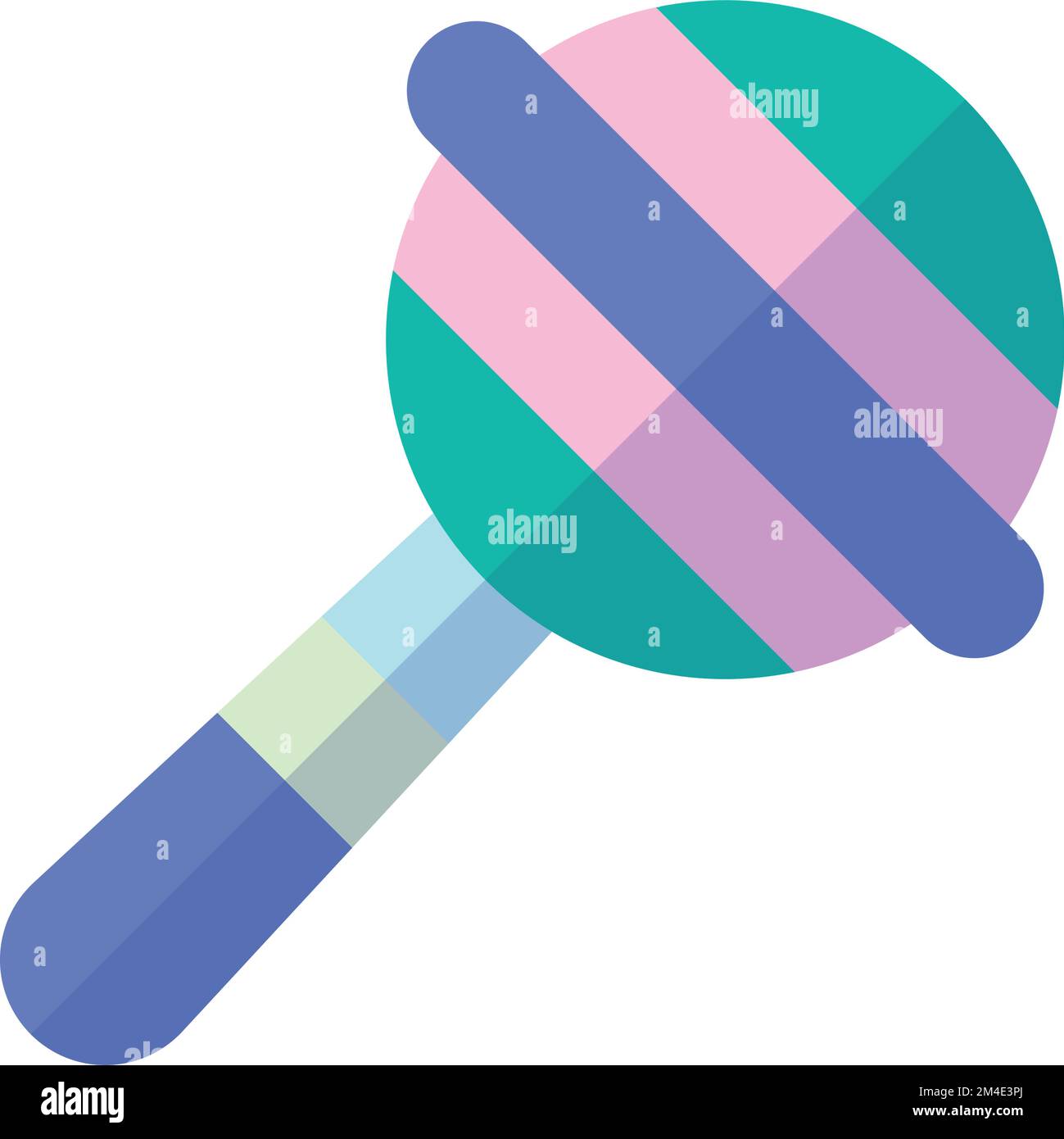 Isolated cute baby shaker toy icon Vector Stock Vector Image & Art - Alamy