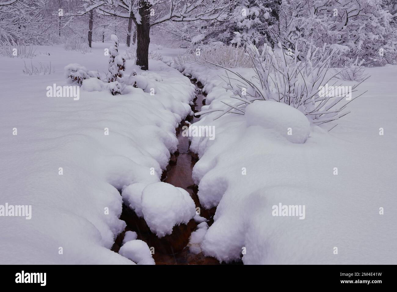 Winter water landscapes hi-res stock photography and images - Alamy