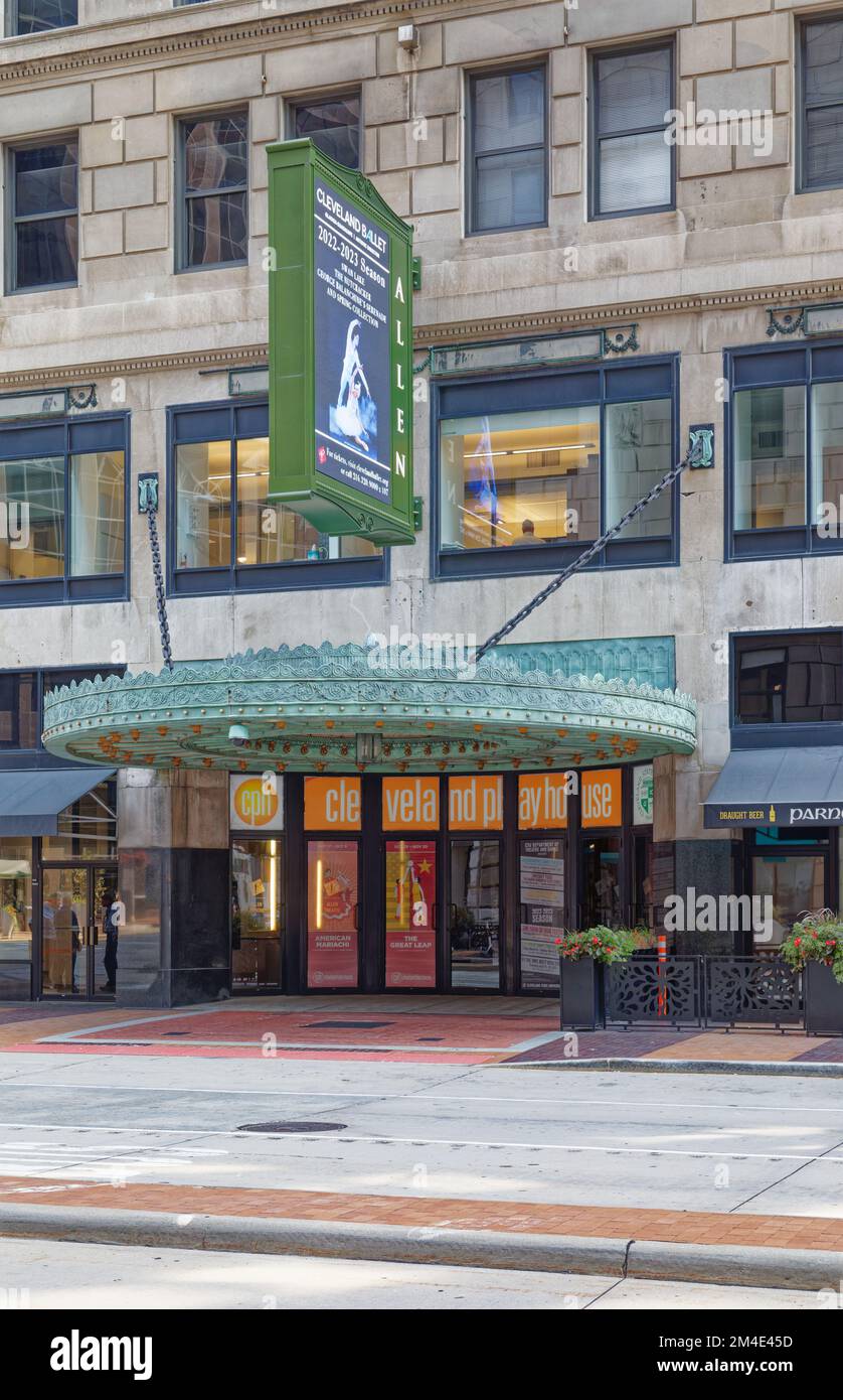 Cleveland landmark Allen Theatre – originally a silent movie house – is ...