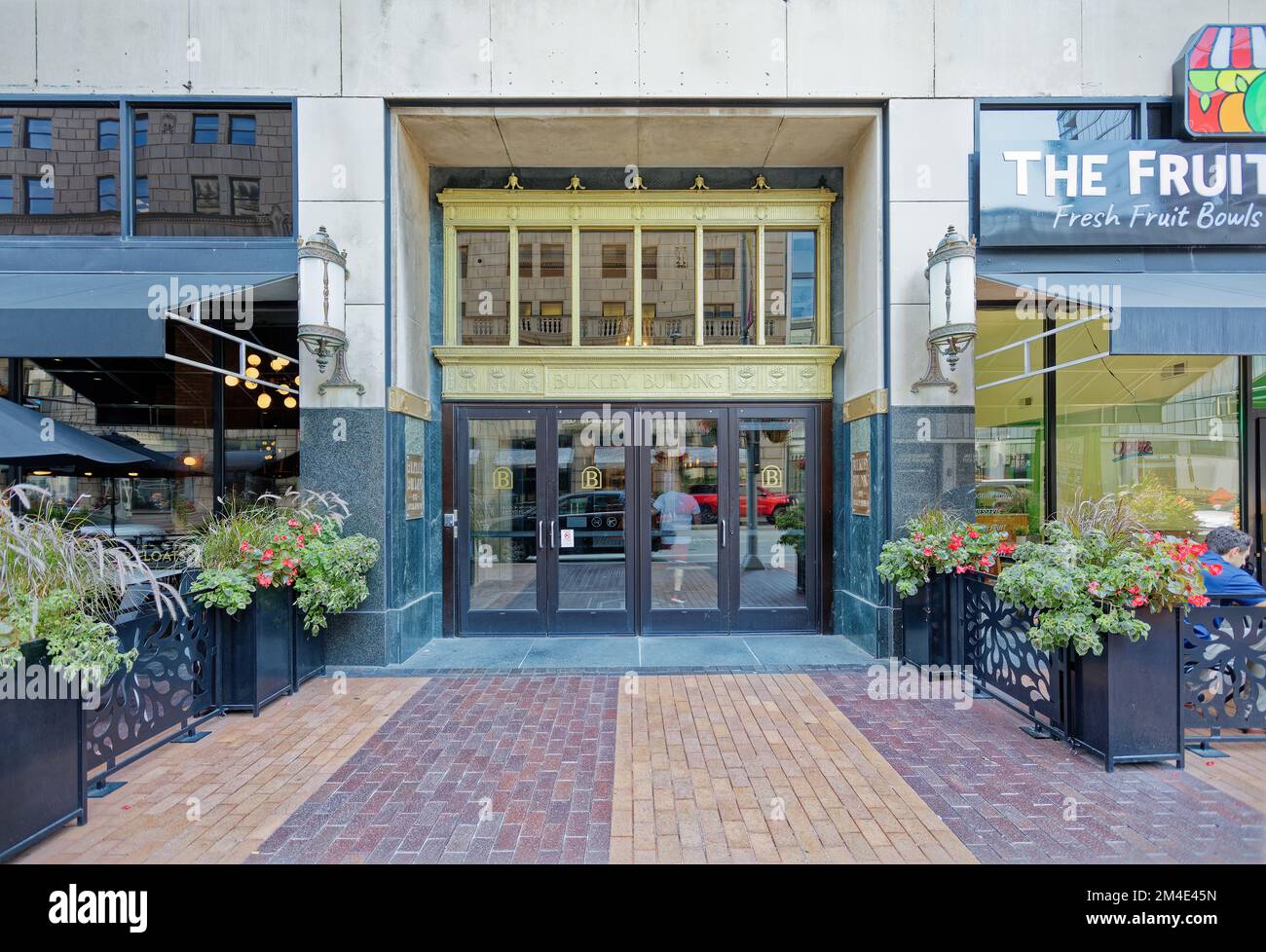 The Bulkley Building, a landmark office building in Playhouse Square ...
