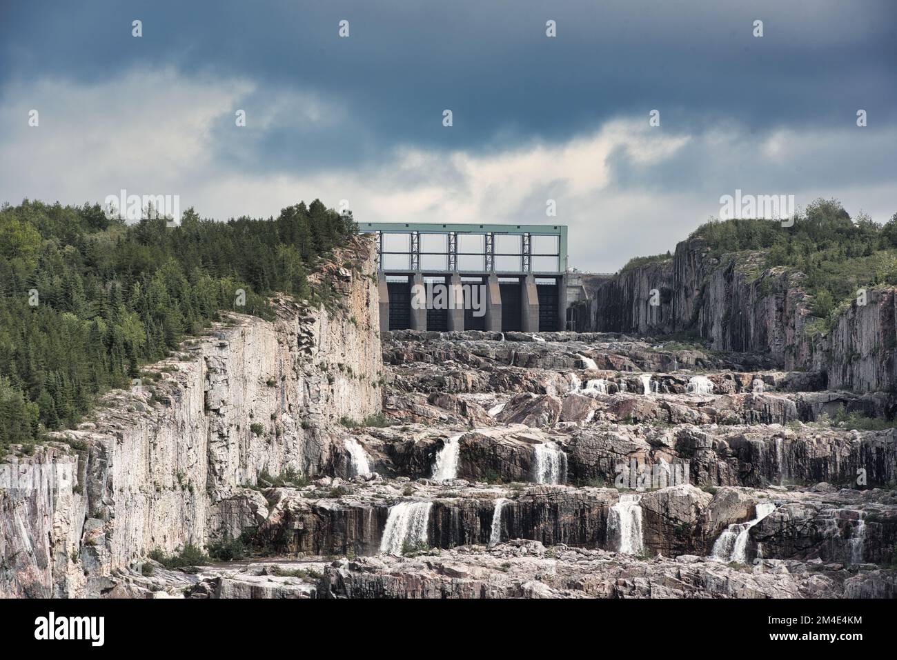 The Robert-Bourassa generating station in Quebec, Canada Stock Photo ...