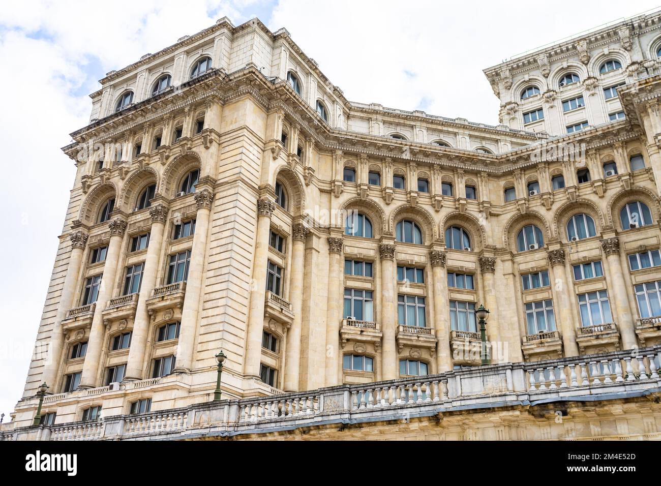 Detail of Palace of the Parliament, Bucharest, Romania Stock Photo - Alamy