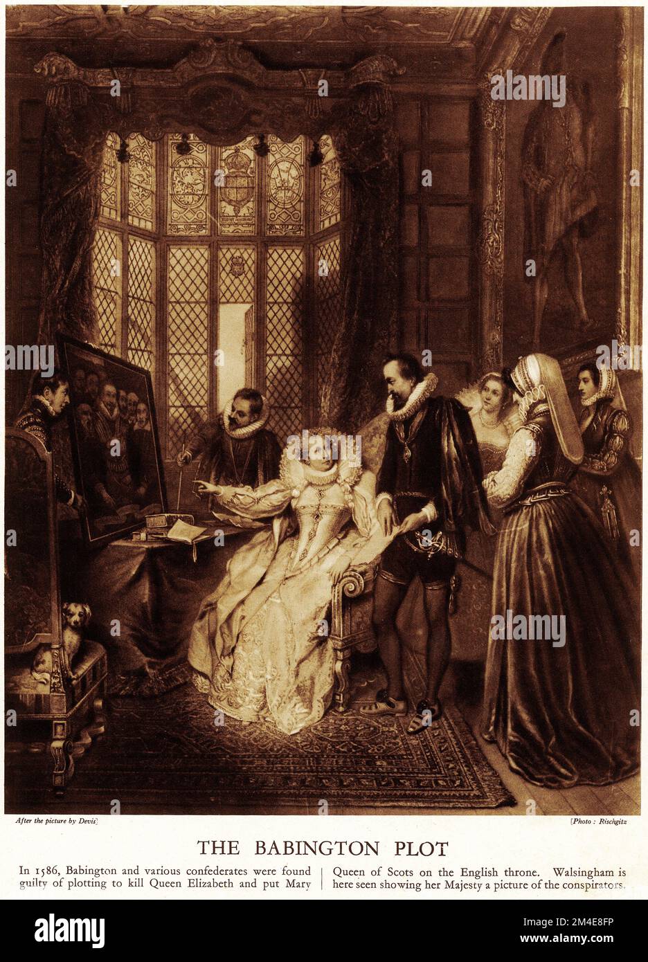 Woman On Throne Painting