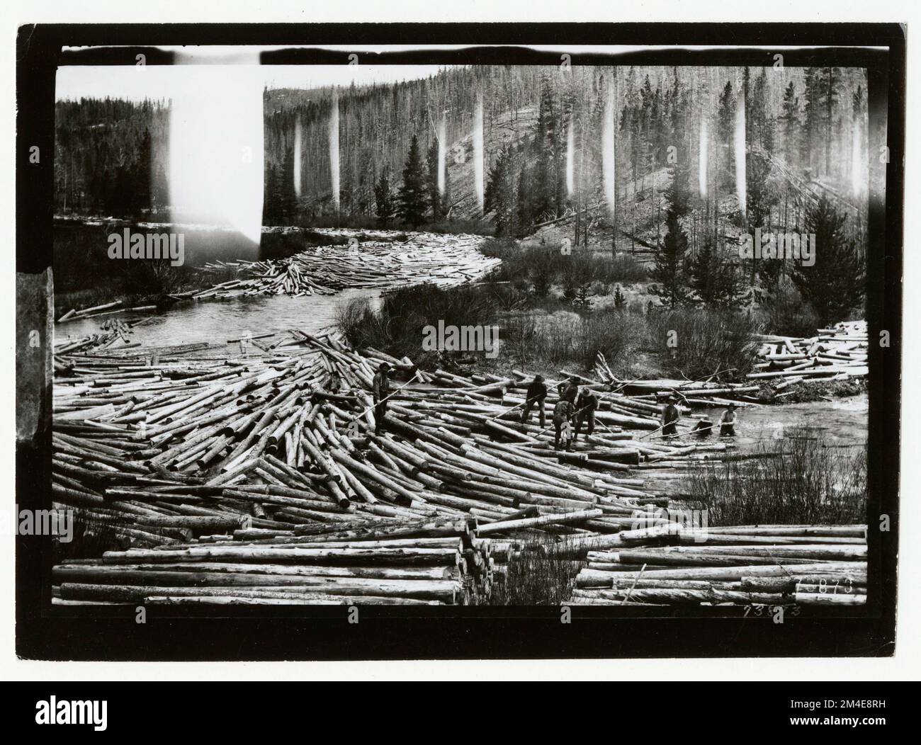 Log Transportation: Log Drives. Photographs Relating to National ...
