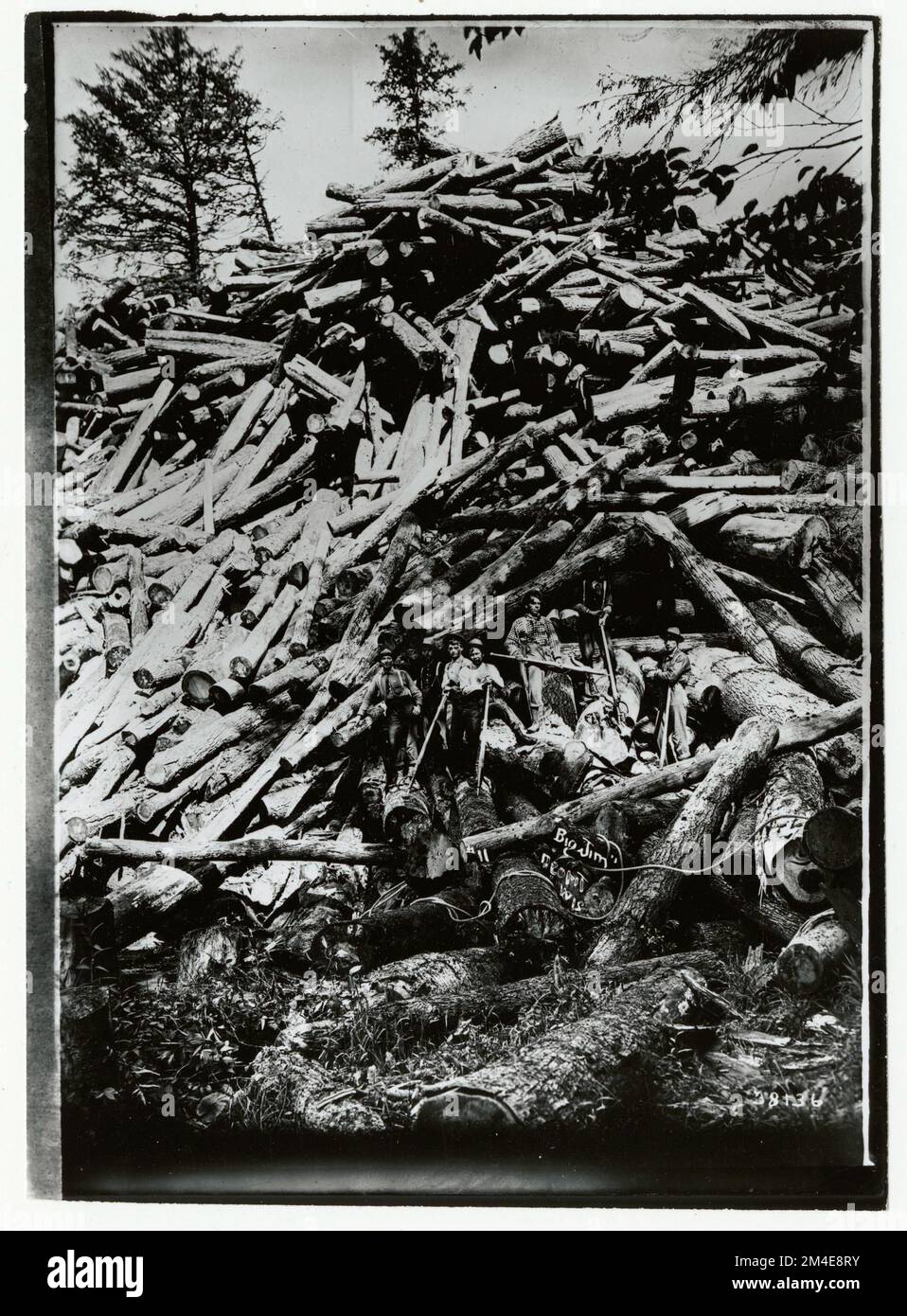 Log Transportation: Log Drives. Photographs Relating to National ...