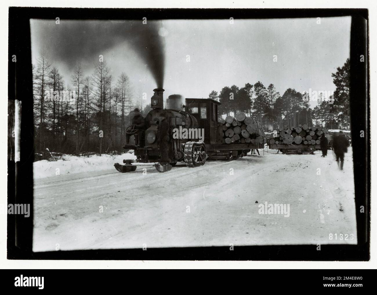 Log Transportation: Sled Hauling. Photographs Relating to National ...