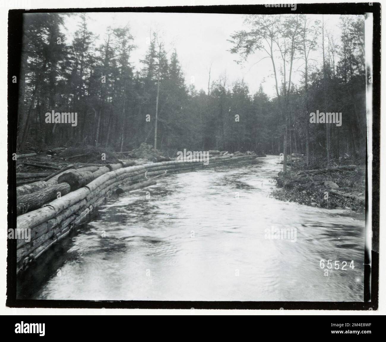 Log Transportation: Log Drives. Photographs Relating to National ...