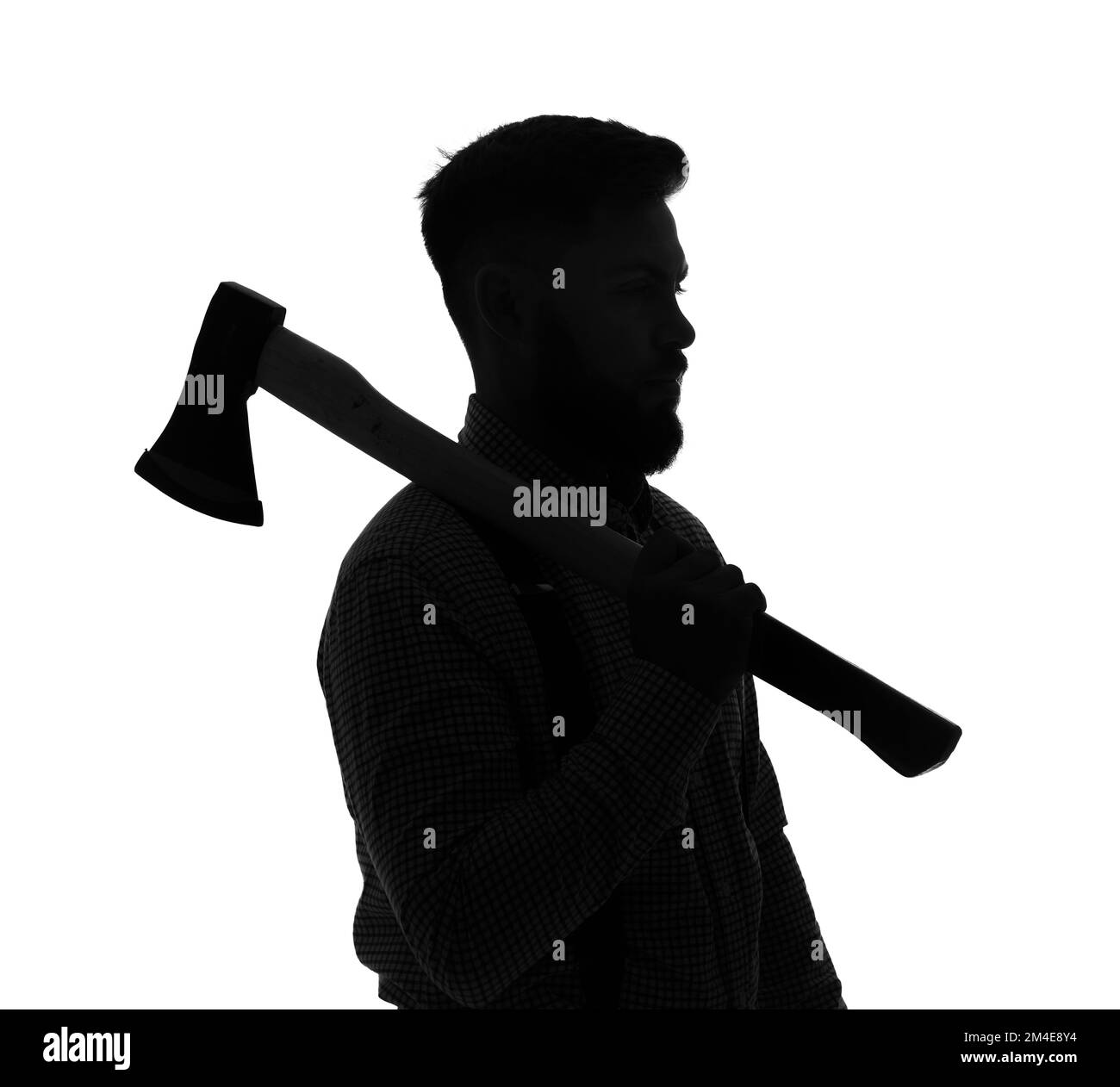 Guy hatchet Black and White Stock Photos & Images - Alamy