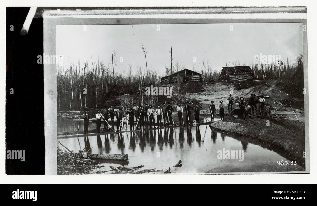 Log Transportation: Log Drives. Photographs Relating to National ...