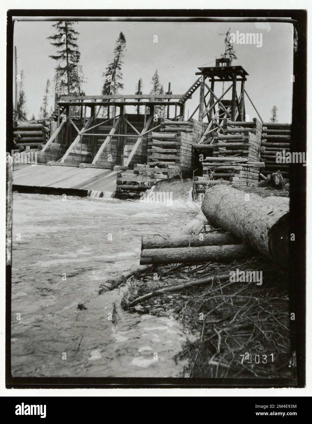 Log Transportation: Log Drives. Photographs Relating to National ...