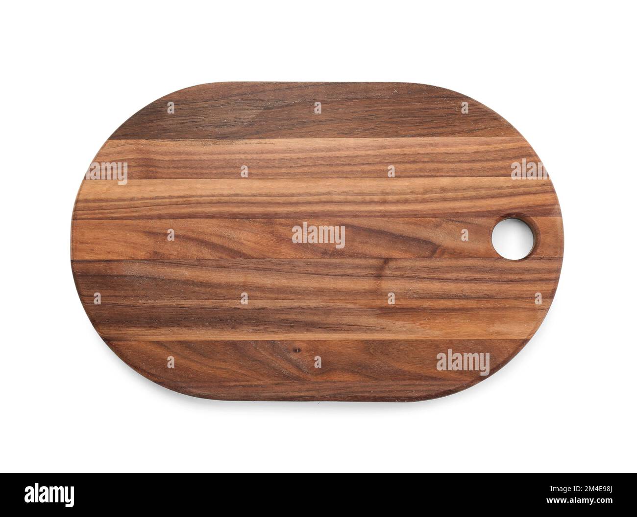 Wooden cutting board isolated on white background Stock Photo - Alamy