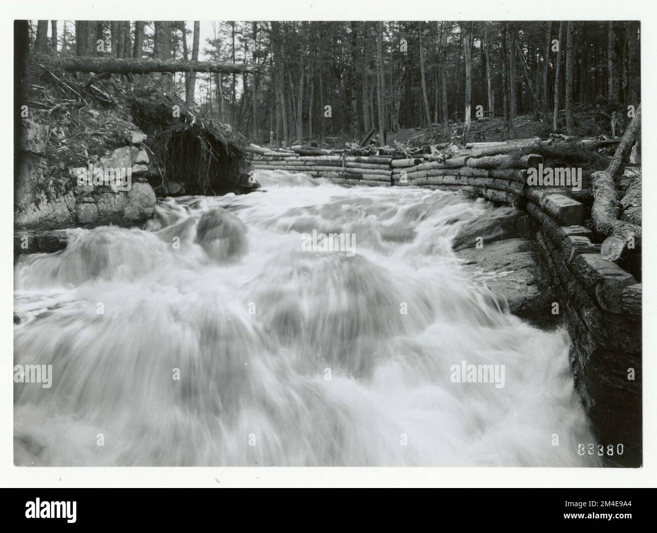 Log Transportation: Log Drives. Photographs Relating to National ...