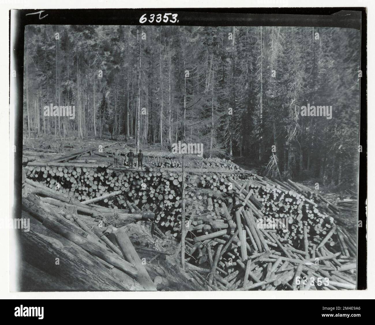 Log Transportation: Log Drives. Photographs Relating to National ...