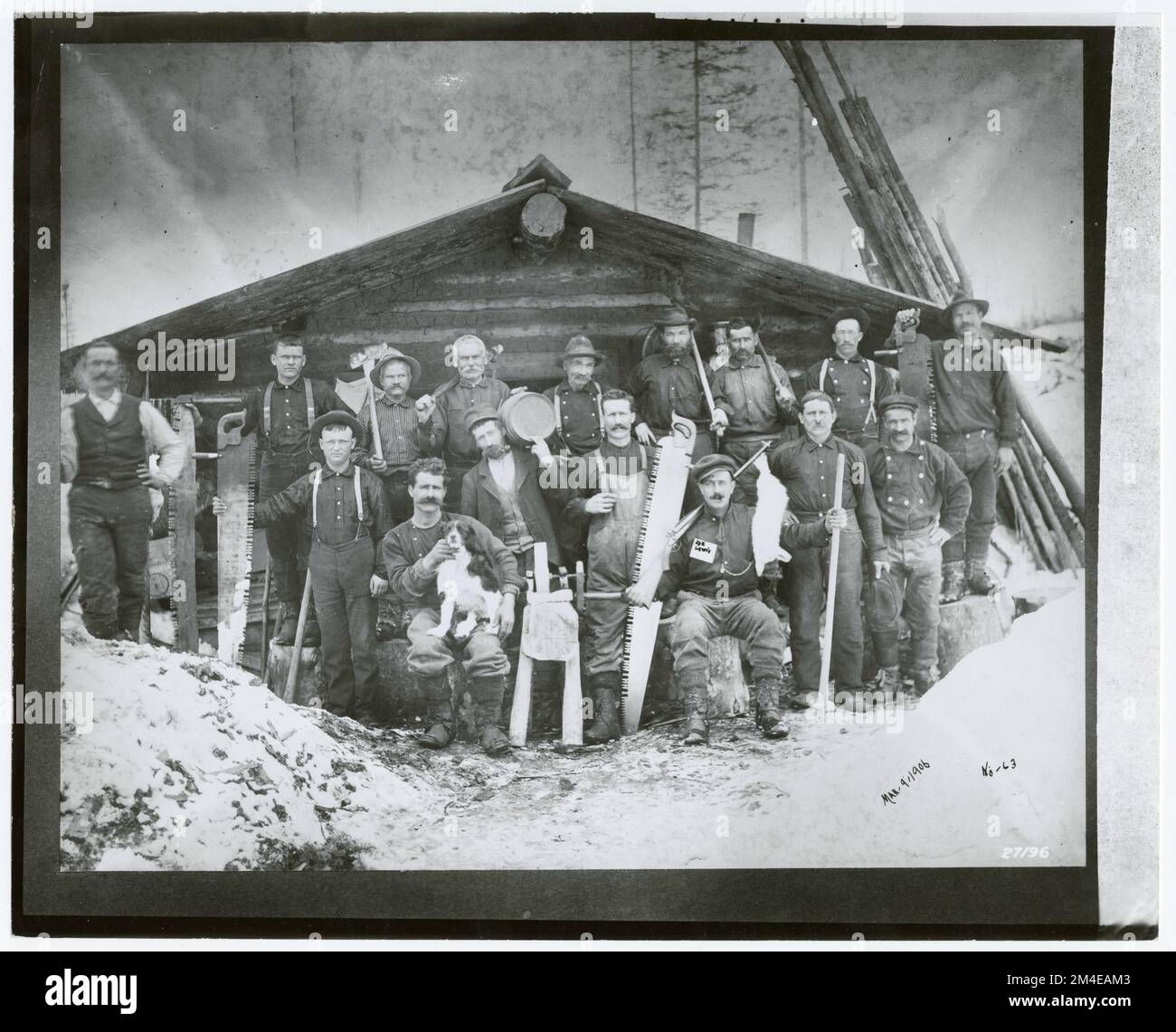 Logging: Camps & Crews: Exterior. Photographs Relating to National ...