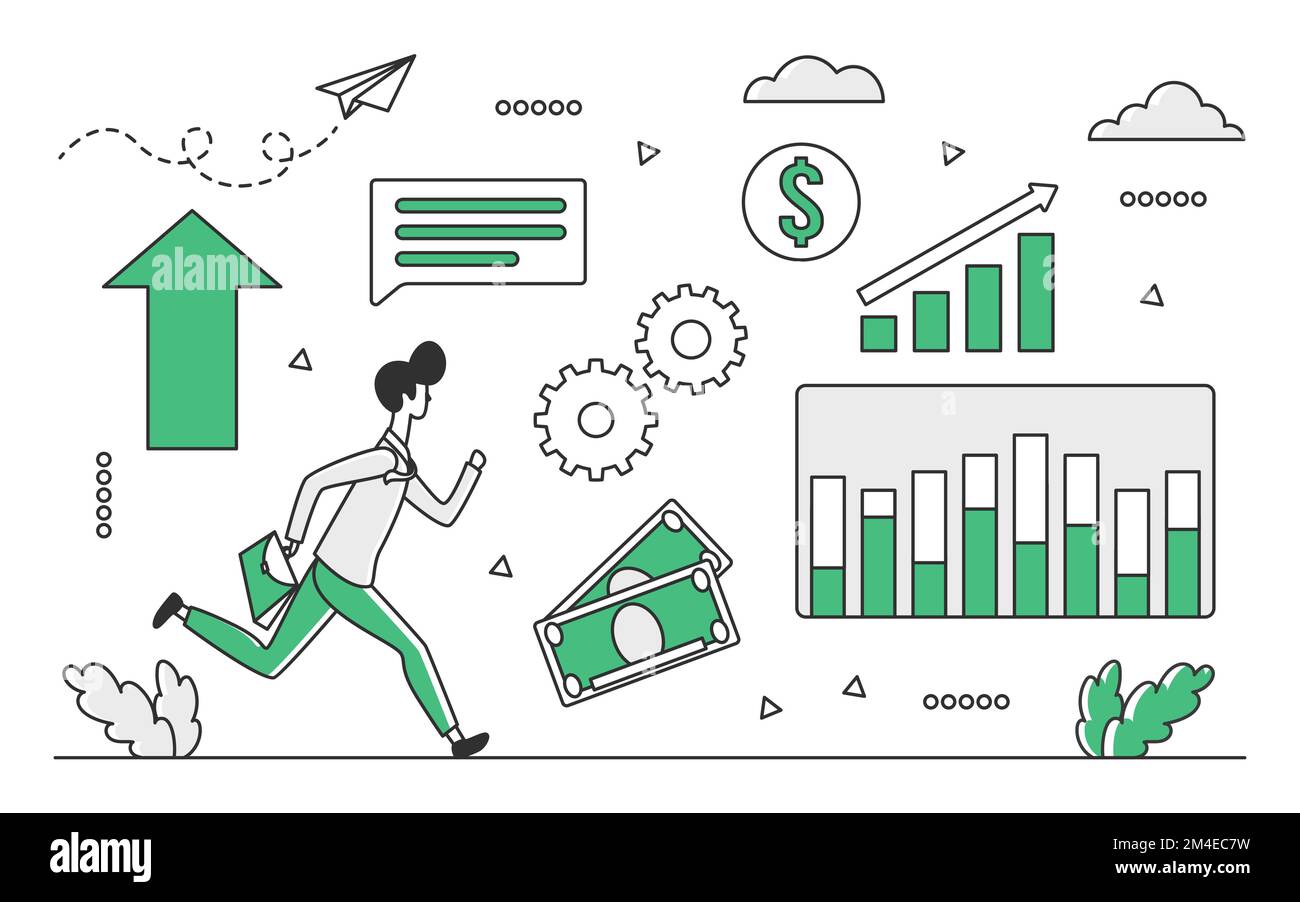 Successful business team leader. Leadership skill, effective management ... Successful business team leader. Leadership skill, effective management ...