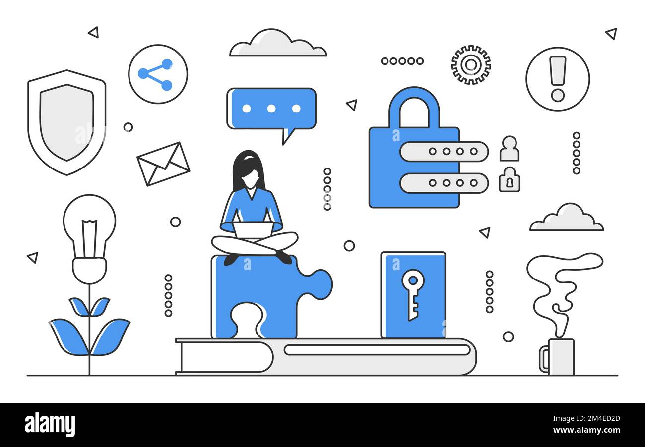 Data security access. Information privacy, confidential info files ... Data security access. Information privacy, confidential info files ...