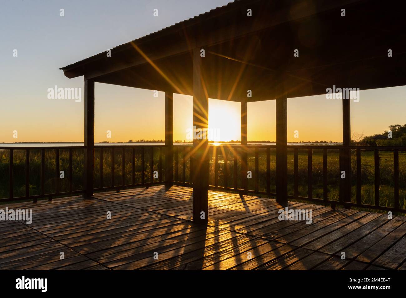 Wetlands sunset sunrise hi-res stock photography and images - Alamy