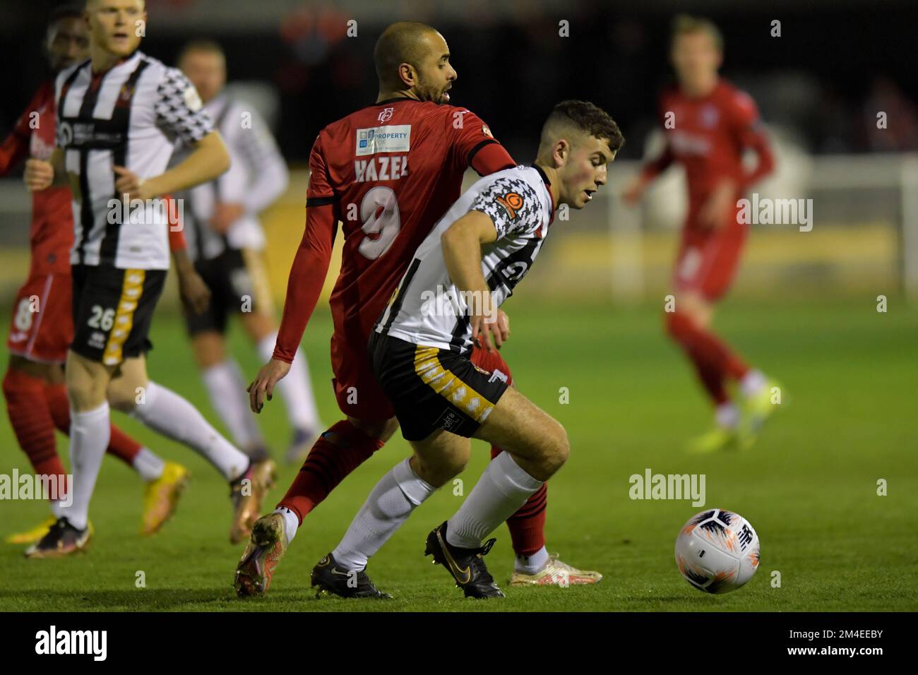 Darlington battle for the ball hi-res stock photography and images - Alamy