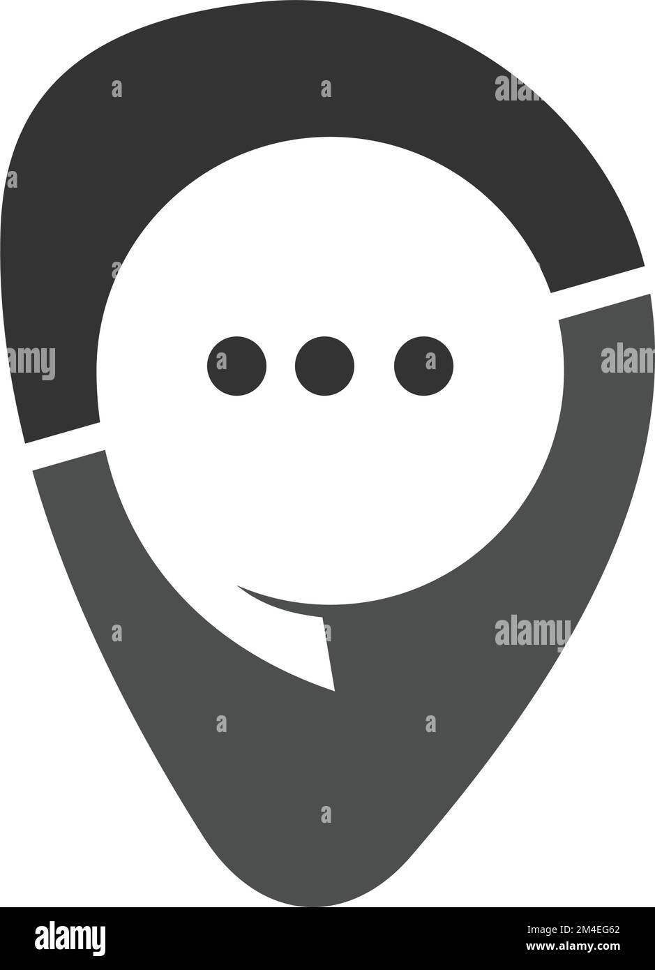 talk logo vector modern illustration graphic abstract template Icon ...