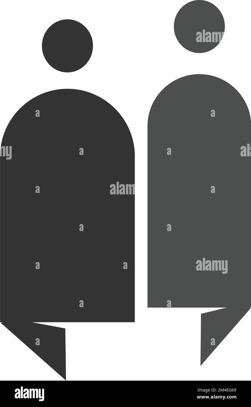 talk logo vector modern illustration graphic abstract template Icon ...