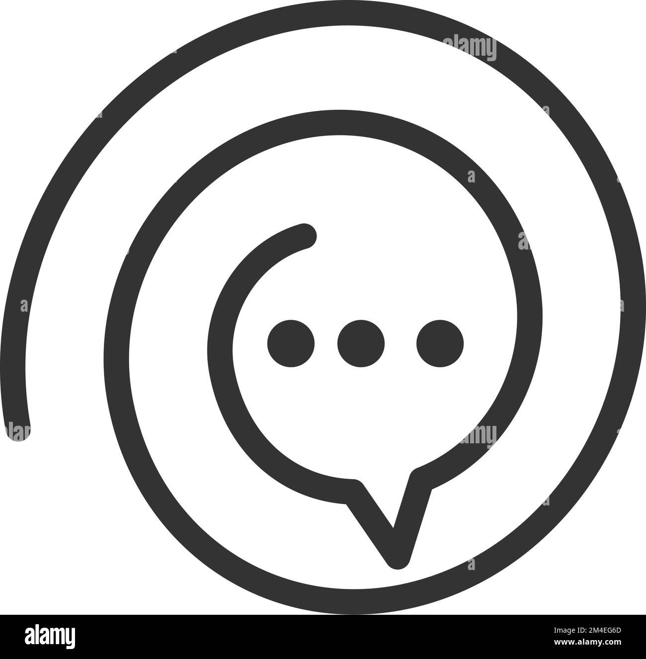 talk logo vector modern illustration graphic abstract template Icon ...