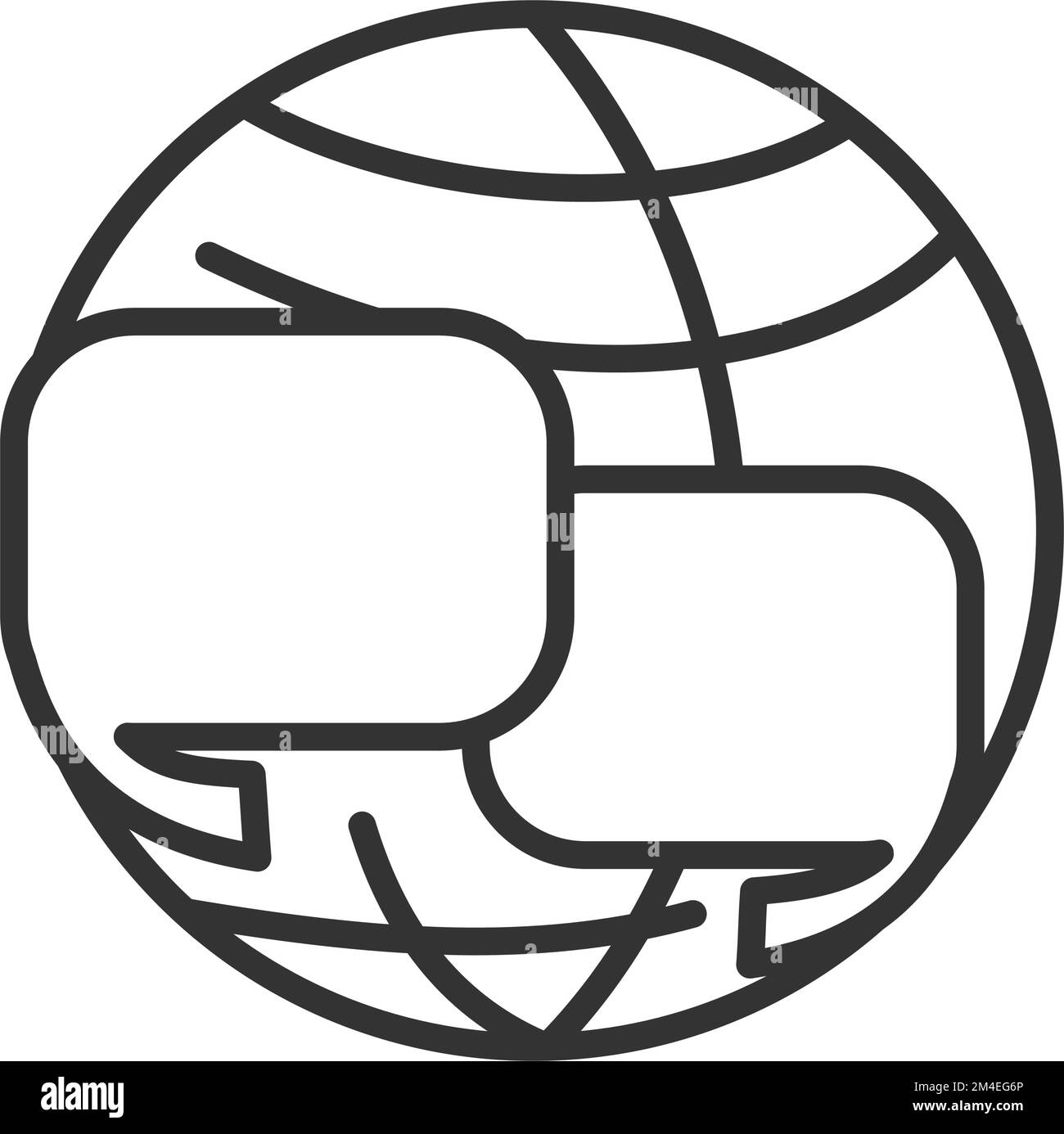 talk logo vector modern illustration graphic abstract template Icon ...