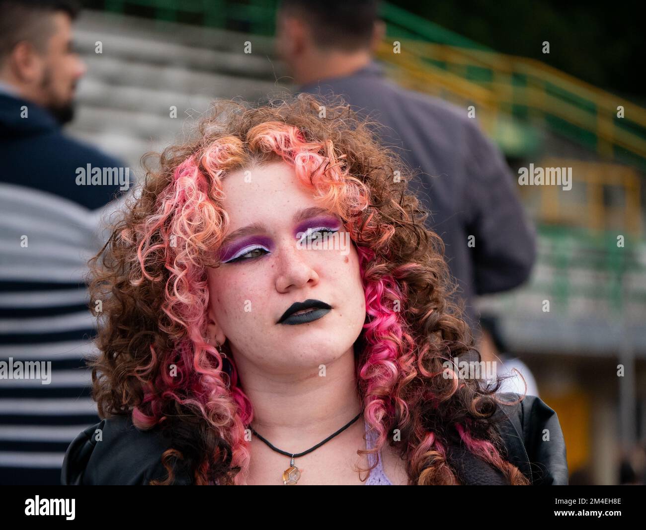 Medellin, Antioquia, Colombia - November 14 2022: Portrait of a ...