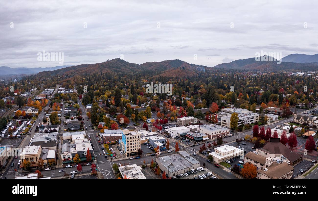 Aerial fall colors hi-res stock photography and images - Alamy