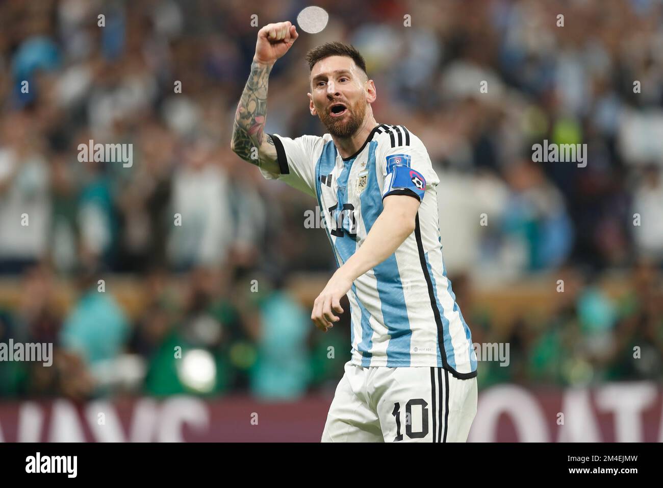 Al Daayen, Qatar. 18th Dec, 2022. Lionel Messi (ARG) Football/Soccer ...