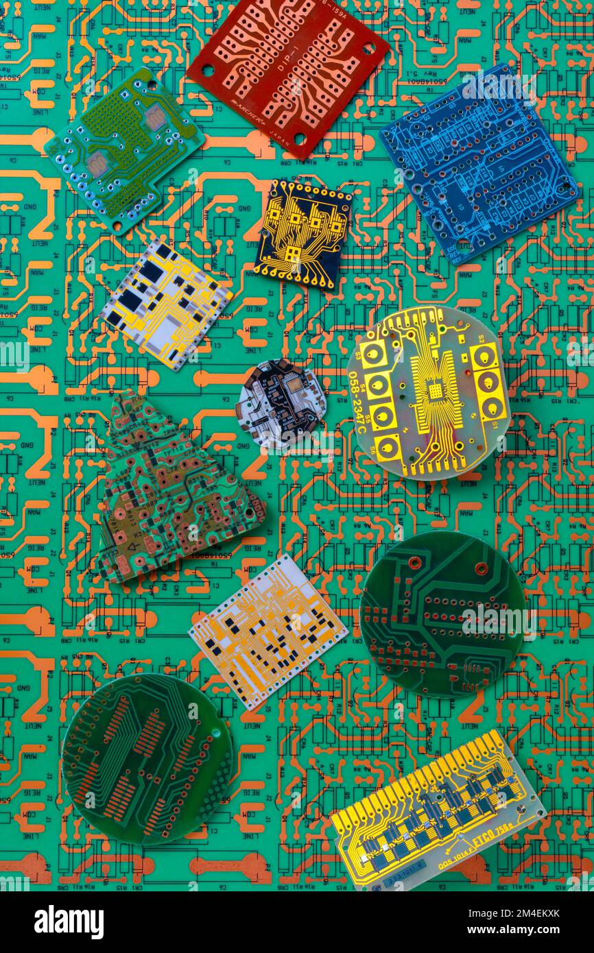 Circuit Board Technology Still Life Stock Photo - Alamy