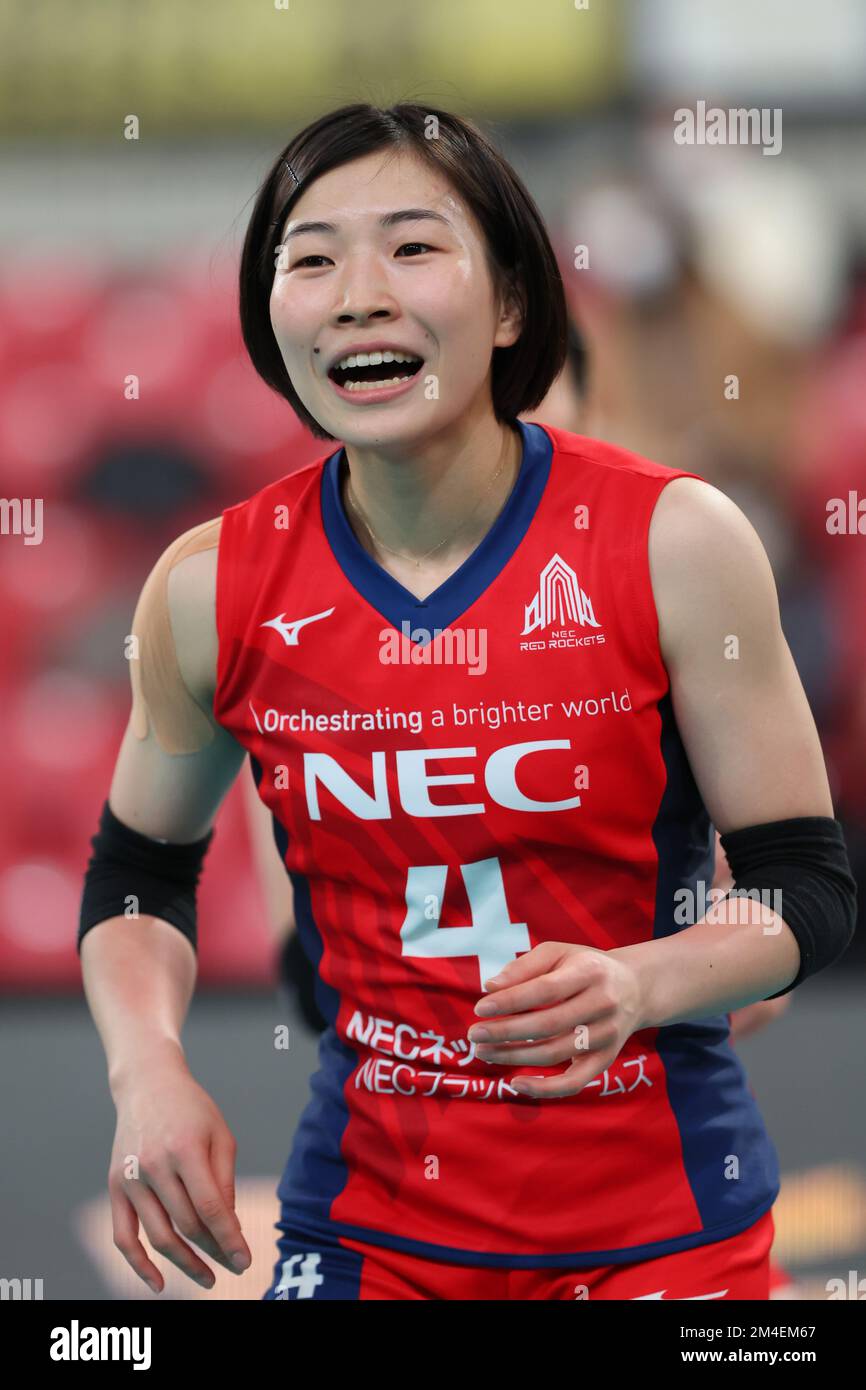 Tokyo Gymnasium, Tokyo, Japan. 17th Dec, 2022. Mizuki Yanagita (NEC), DECEMBER 17, 2022 ...