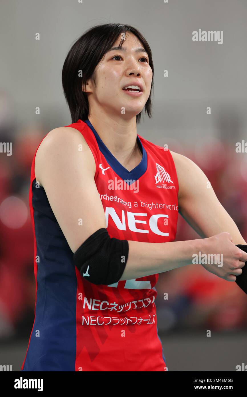 Tokyo Gymnasium, Tokyo, Japan. 17th Dec, 2022. Misaki Yamauchi (NEC), DECEMBER 17, 2022 ...