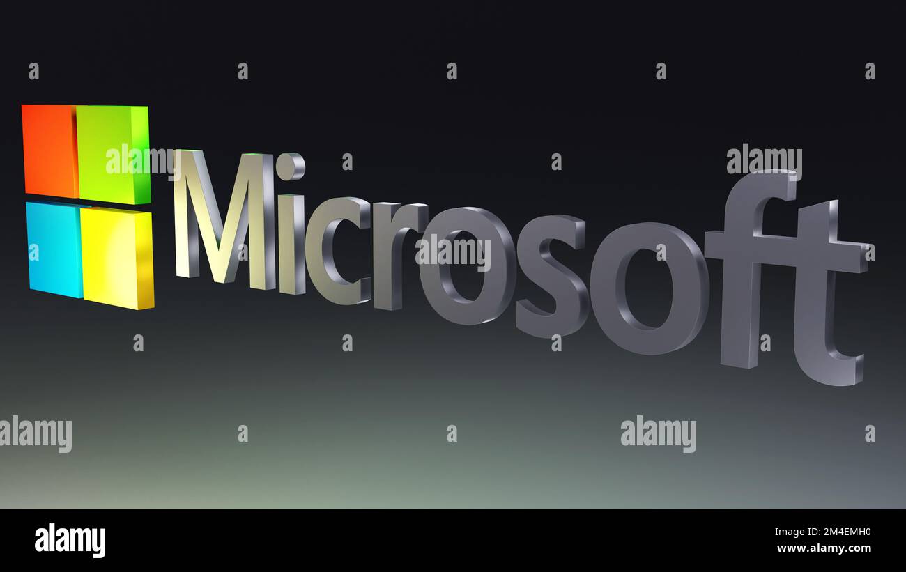 Microsoft logo hi-res stock photography and images - Alamy