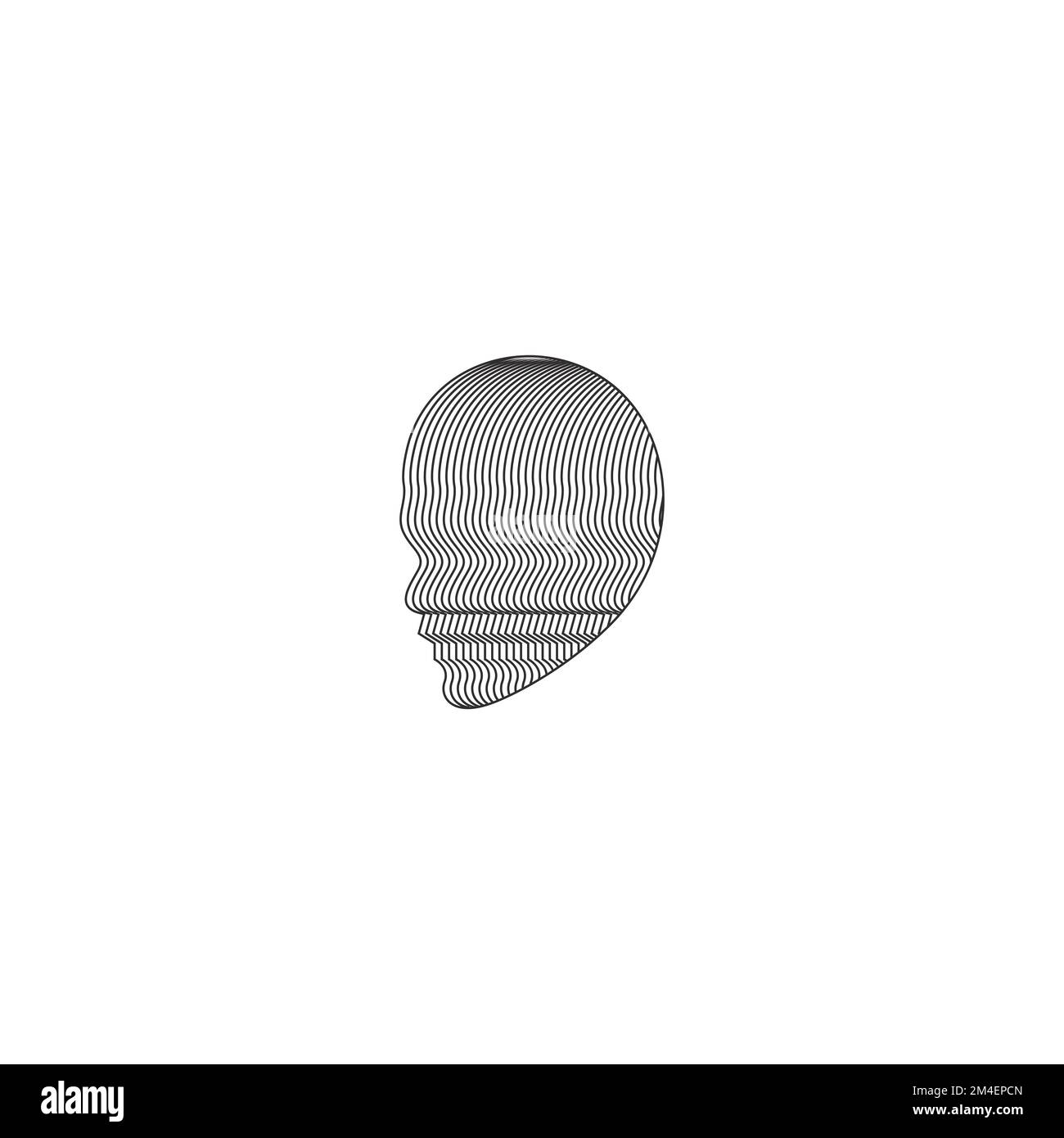 Human Face line art Logo Designs Stock Vector Image & Art - Alamy