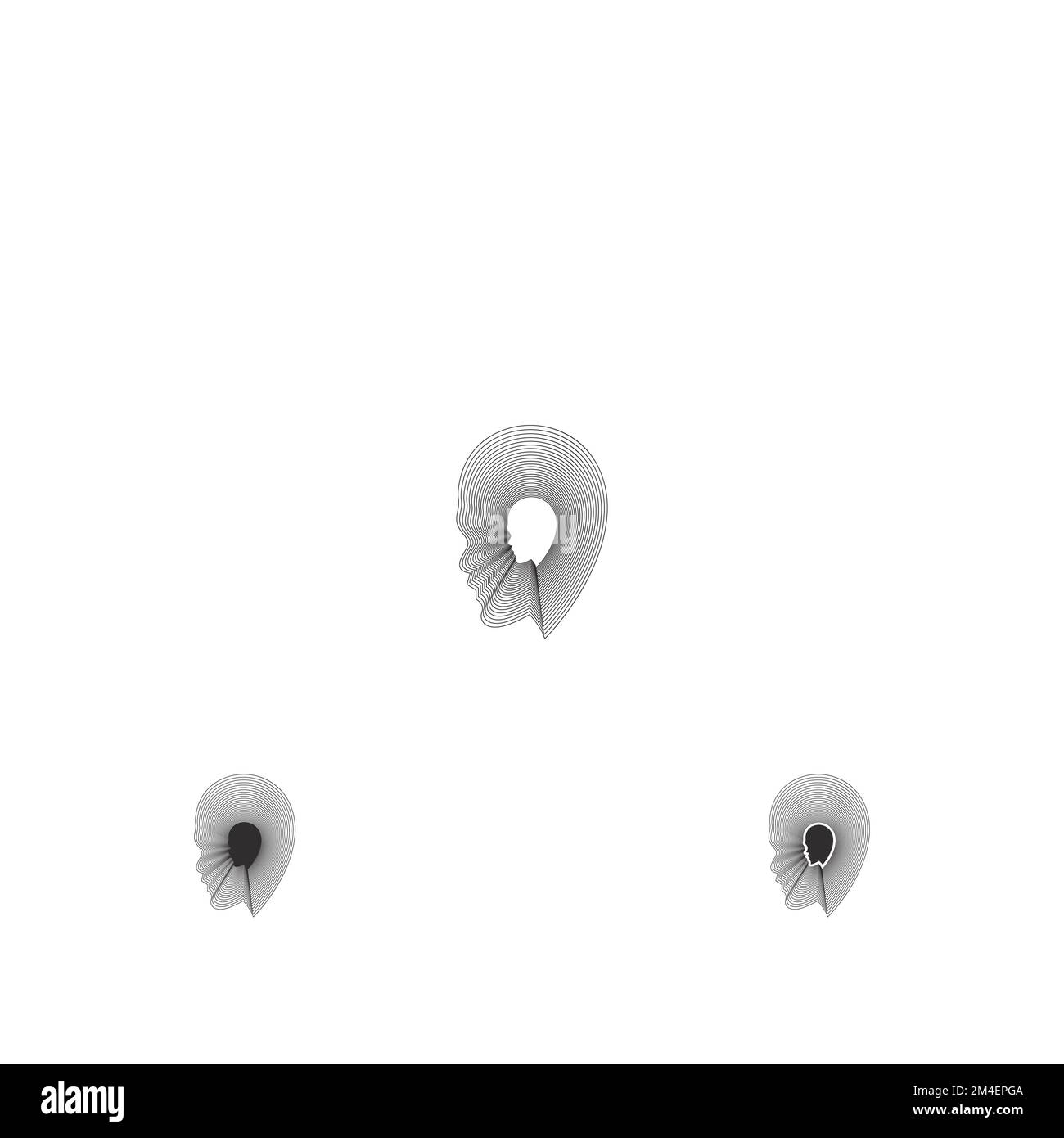 Human Face line art Logo Designs Stock Vector Image & Art - Alamy