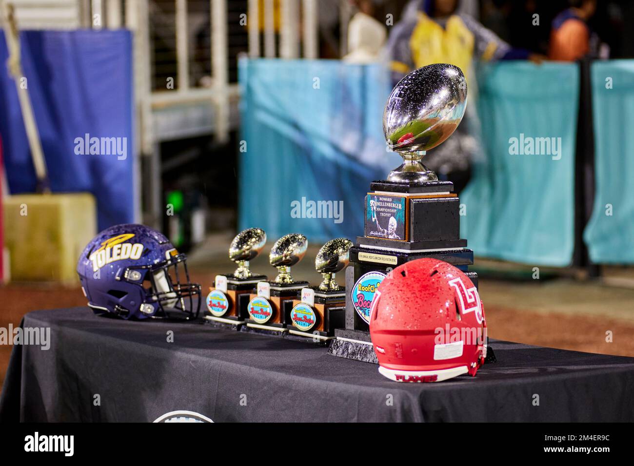 American football trophy hi-res stock photography and images - Alamy