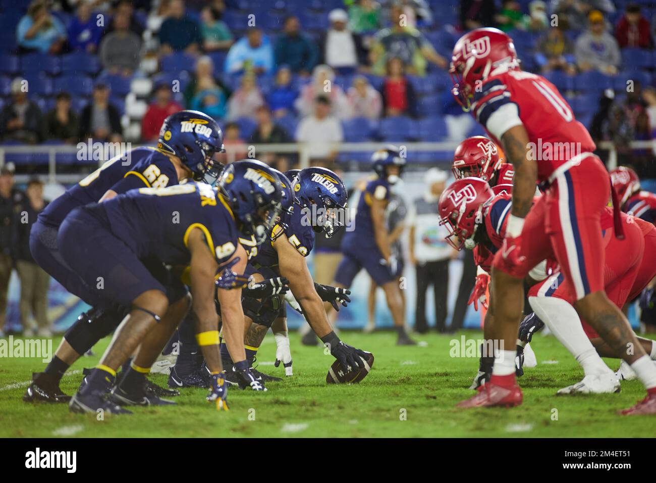 Florida, USA. 20th Dec, 2022. College football players during the ...
