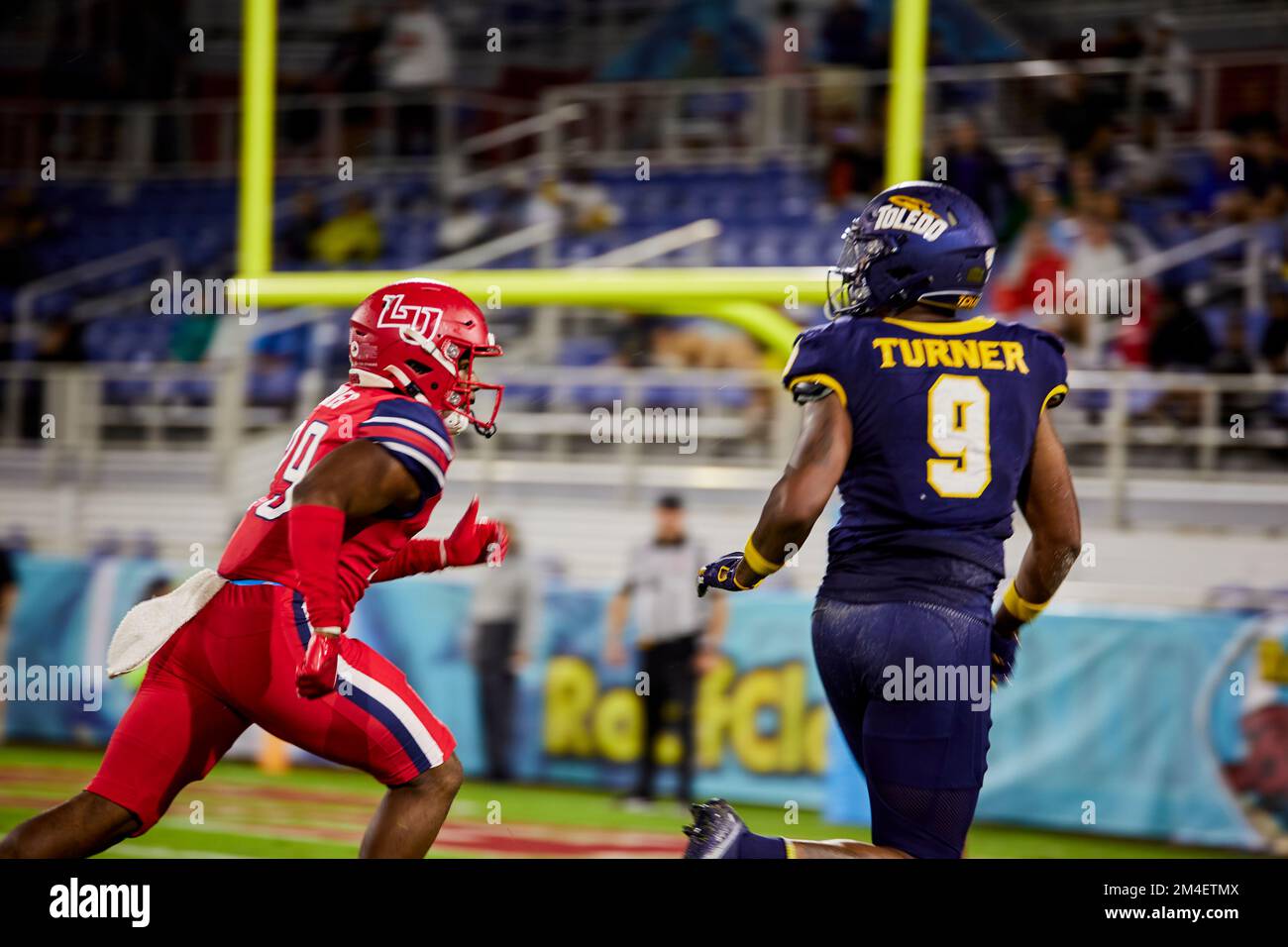 Florida, USA. 20th Dec, 2022. College football players during the ...