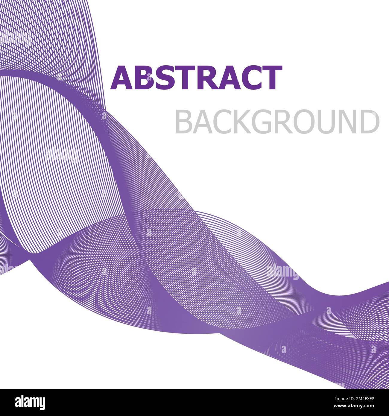 Purple line wave abstract background, stock vector Stock Vector Image ...