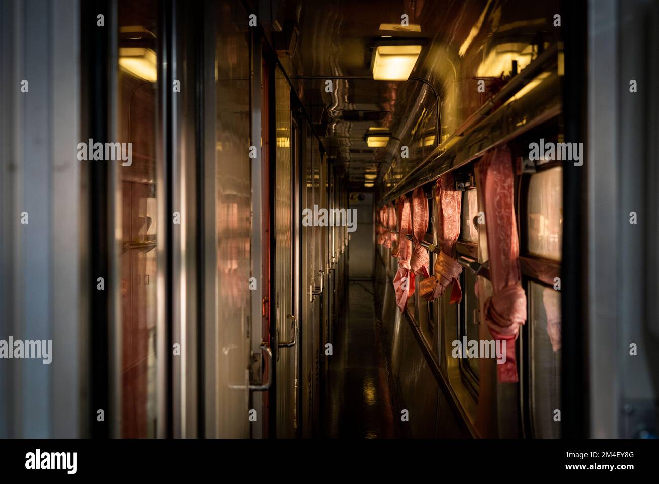 Chaing Mai, Bangkok, Thailand. 21st Dec, 2022. The first class cabin of ...