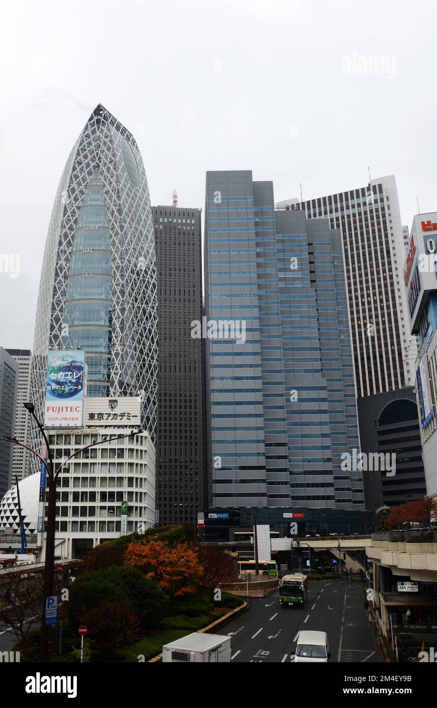 Modern skyscrapers in Shinjuku, Tokyo, Japan Stock Photo - Alamy
