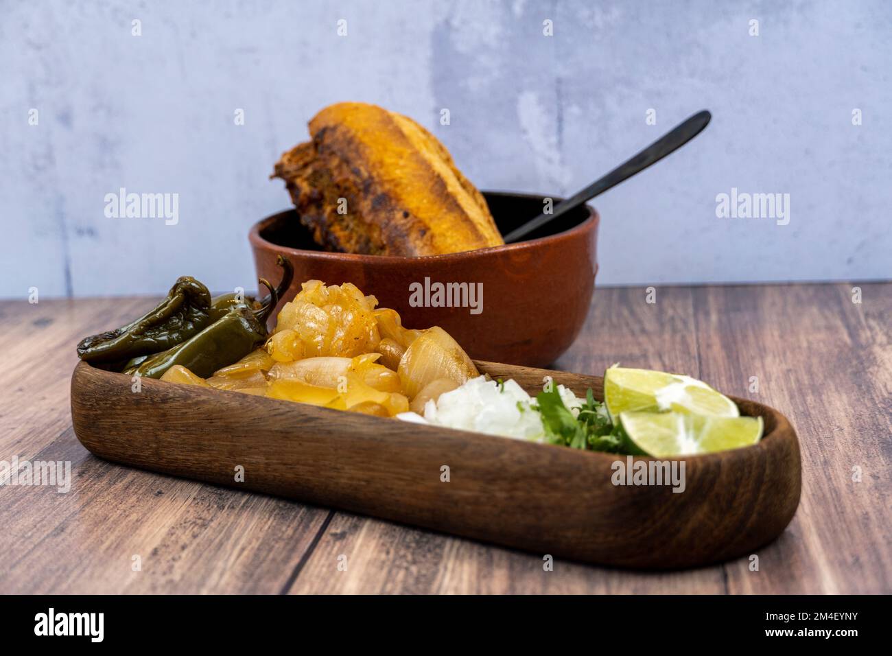 torta de res, typical mexican dish, from jalisco with salty bread ...