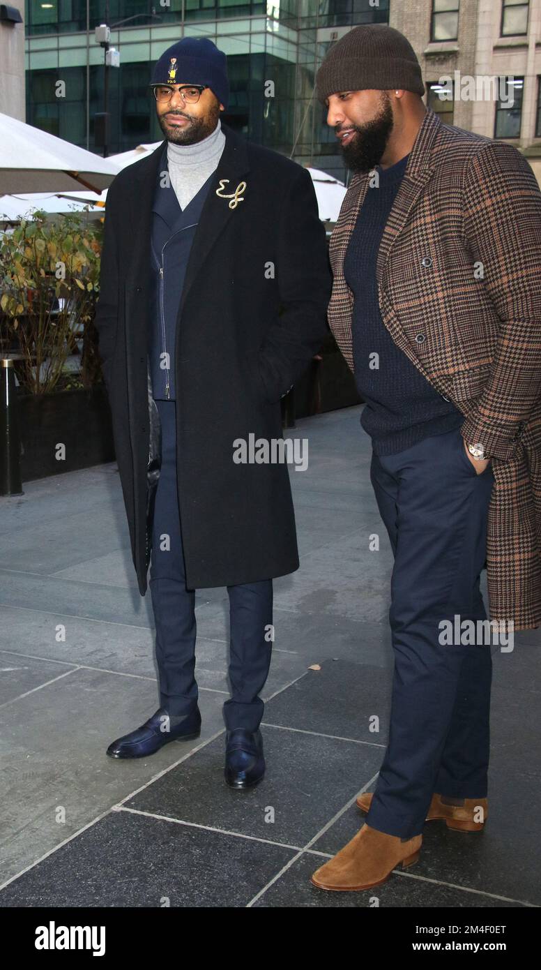 New York, NY, USA. 20th Dec, 2022. Troy Millings and Rashad Bilal at ...