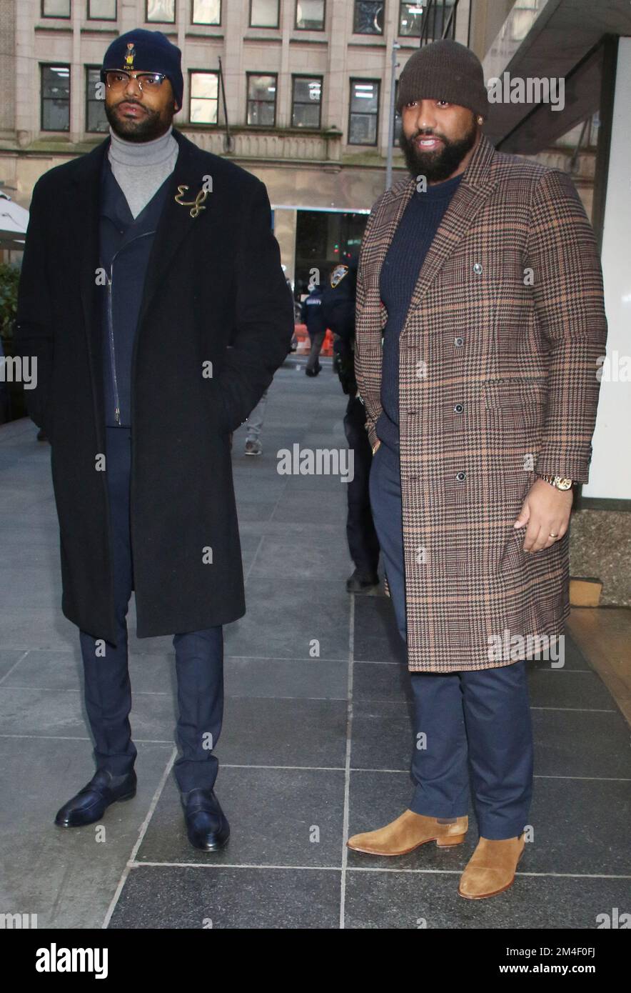 New York, NY, USA. 20th Dec, 2022. Troy Millings and Rashad Bilal at ...