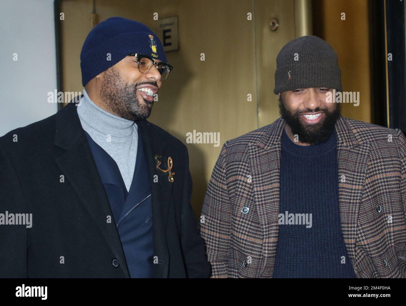 New York, NY, USA. 20th Dec, 2022. Troy Millings and Rashad Bilal at ...