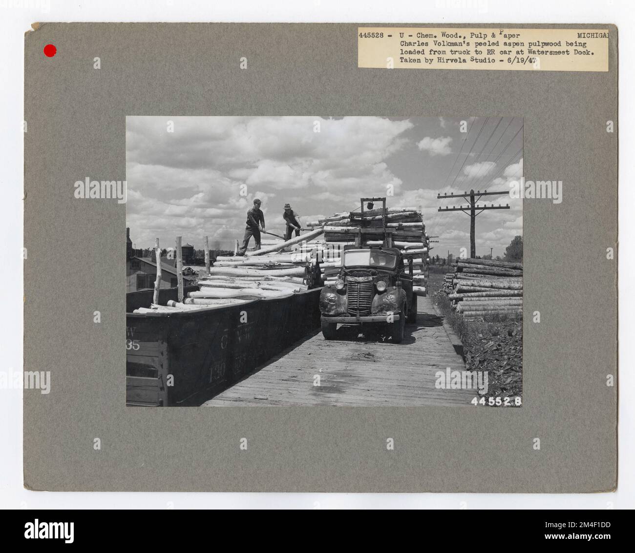 Pulp and Paper Mills - Michigan. Photographs Relating to National ...